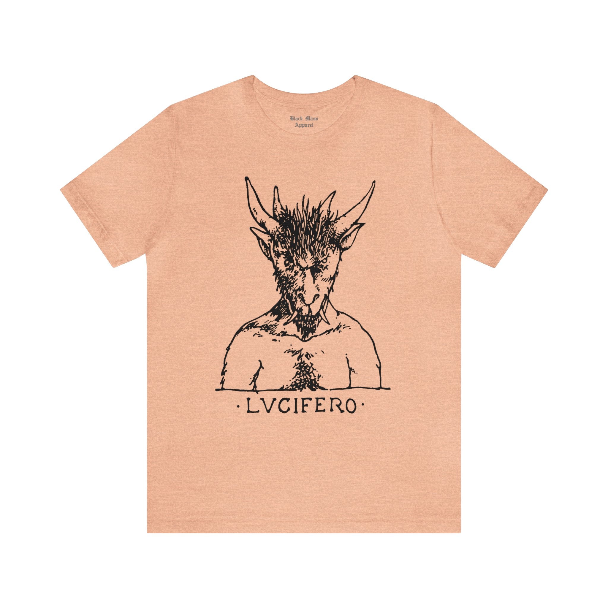 LVCIFERO, Lucifer Shirt, Satan T-shirt, Demonology, Demonic, Satanic ...